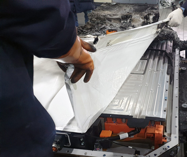 전기차 '토레스 EVX', LFP 배터리 화제에도 손상 미비