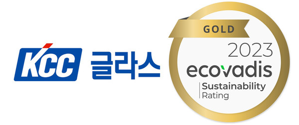 KCC글라스, '에코바디스 ESG 평가' 골드 메달 2년 연속 획득