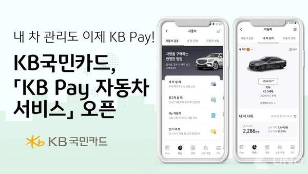 KB국민카드, 자동차 금융 토탈케어 'KB Pay 자동차 서비스' 오픈